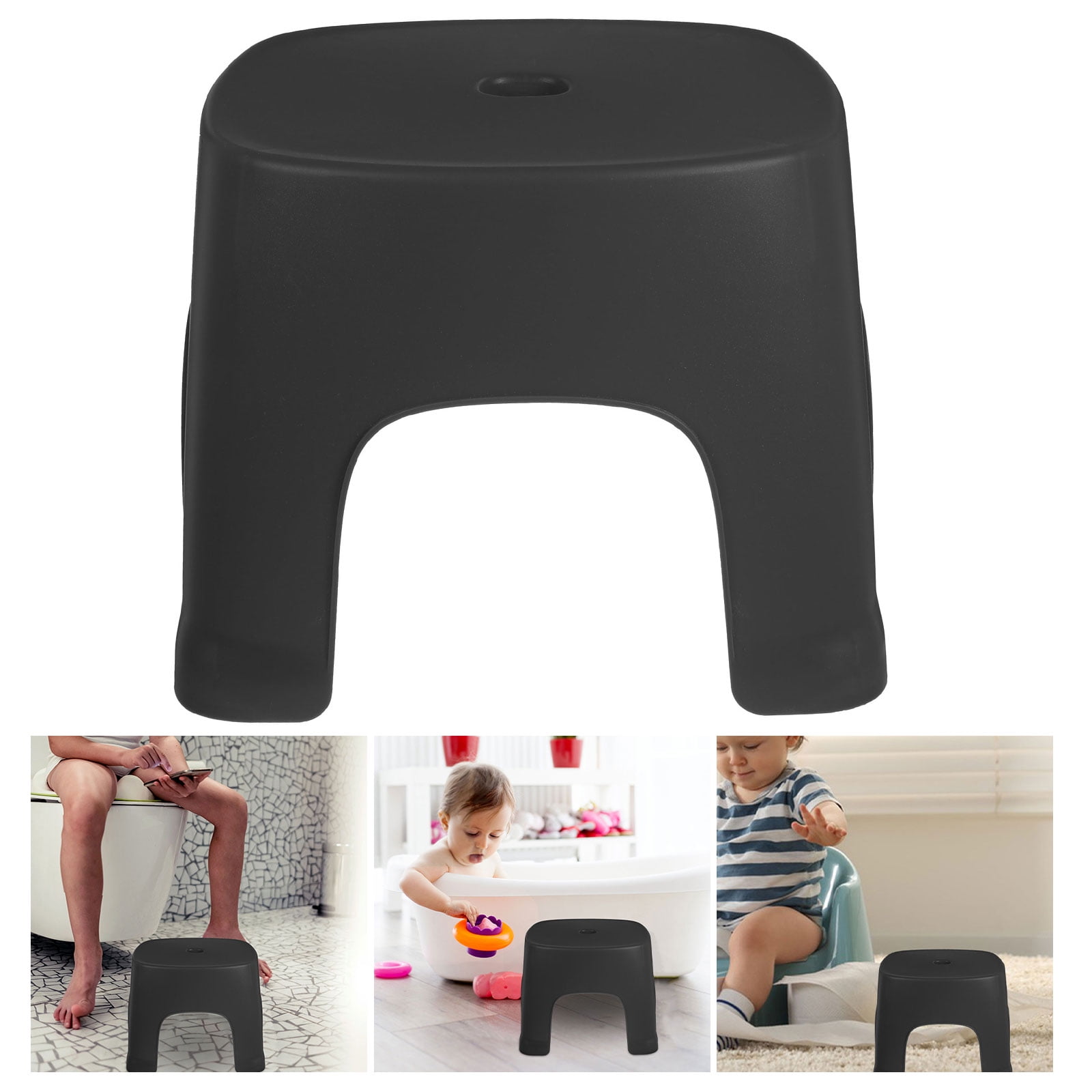 Sparsain Plastic bathroom step stool, toilet step stool - Walmart.com