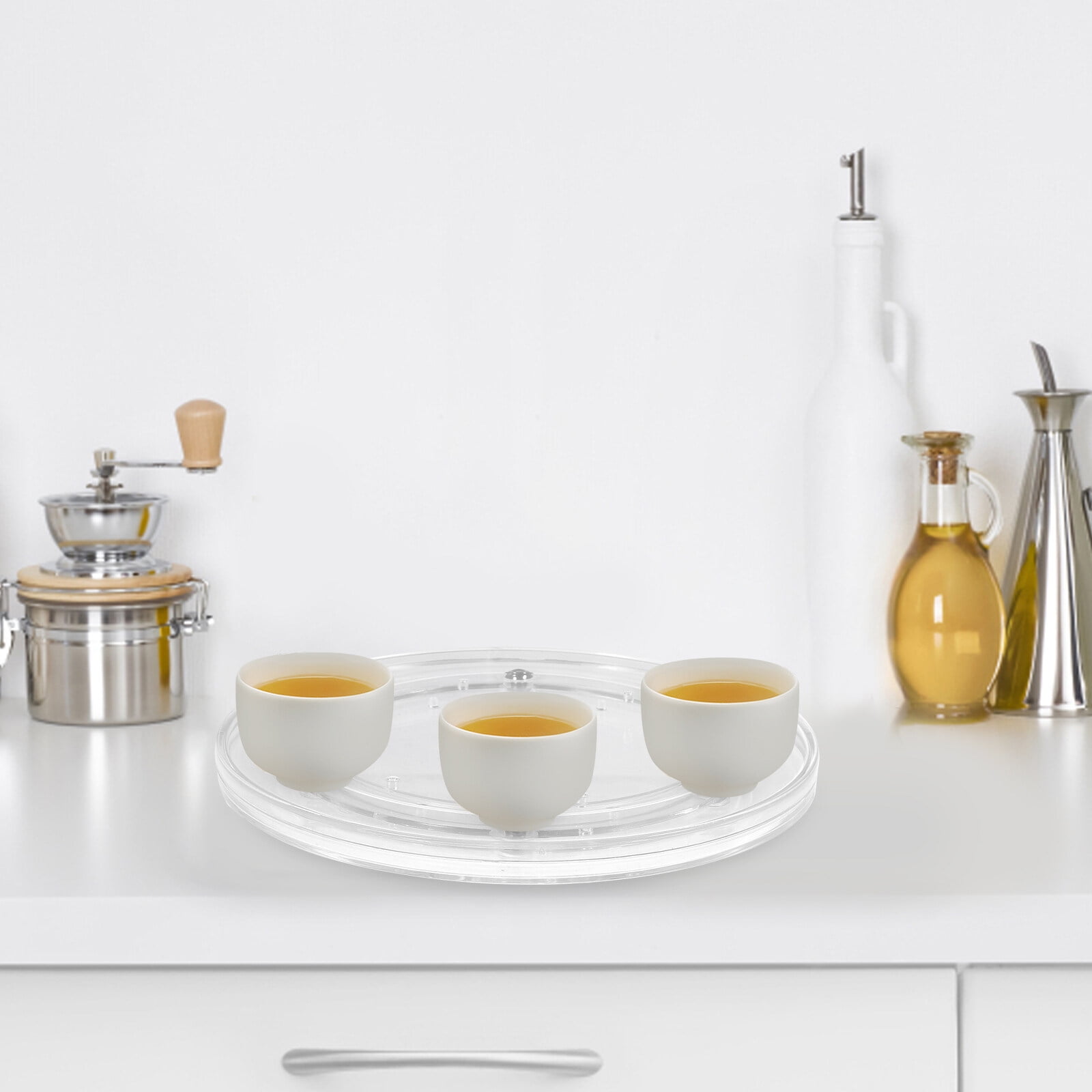 Sparsain Practical 6 inch rotating turntable, transparent display stand ...