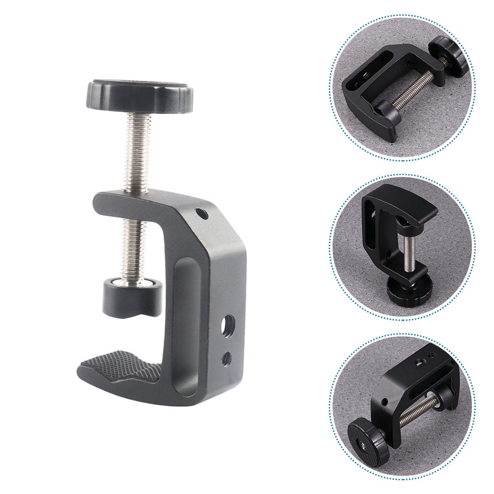 Sparsain Quick Release C-Shaped Desk Mount Bracket Adjustable Camera ...
