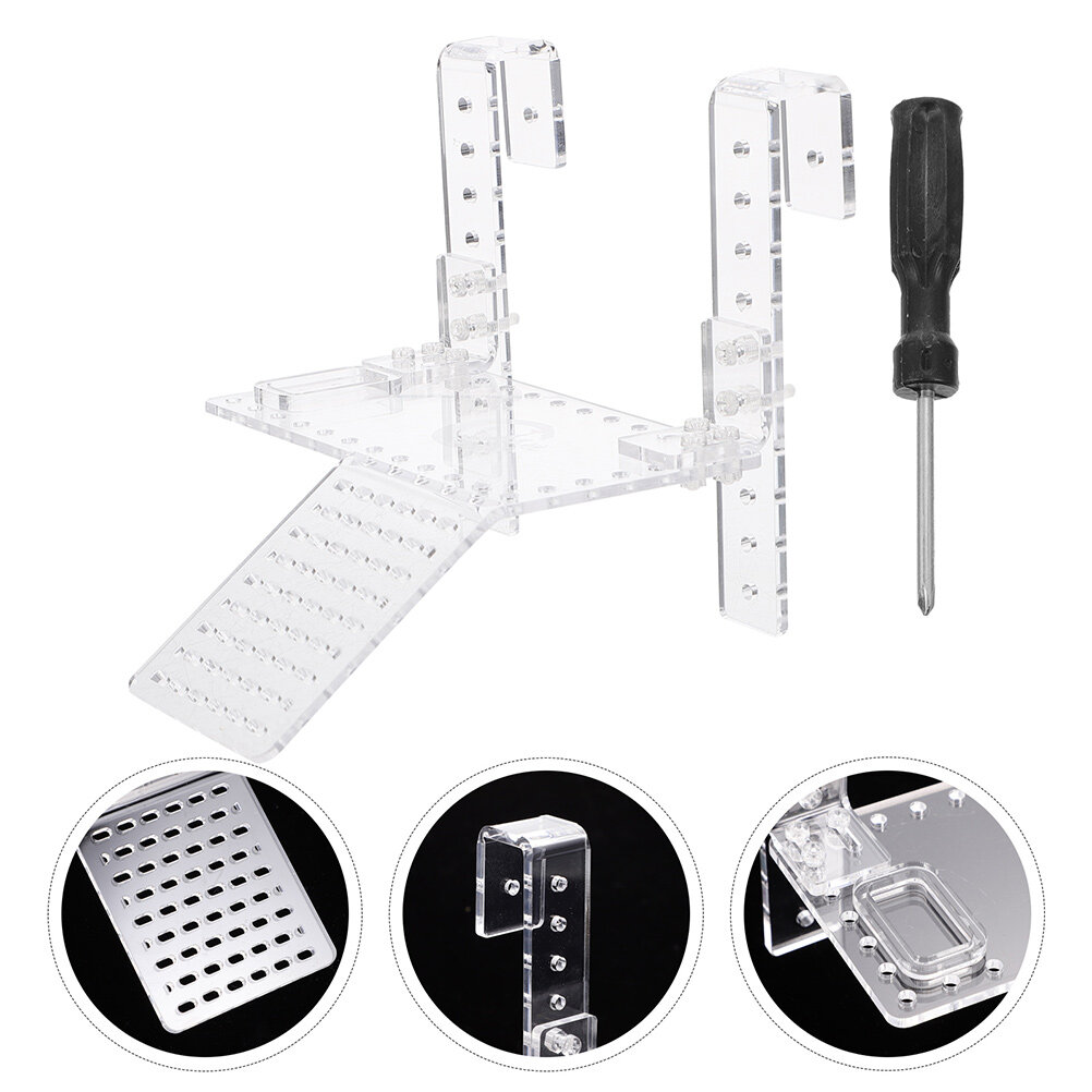 Sparsain Set Acrylic Turtle Basking Platform Hanging Platform ...