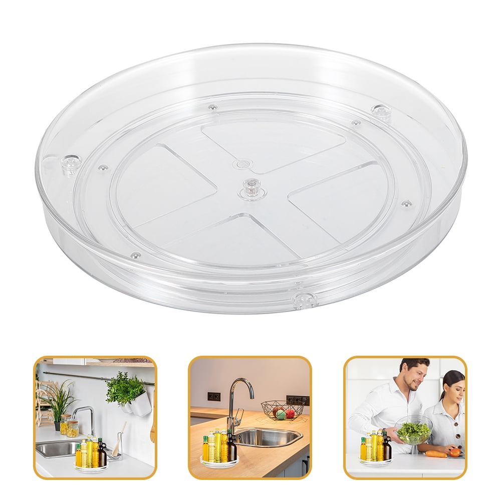 Sparsain Spice Rack Kitchen Storage Rack Round Seasoning Rack Rotating ...