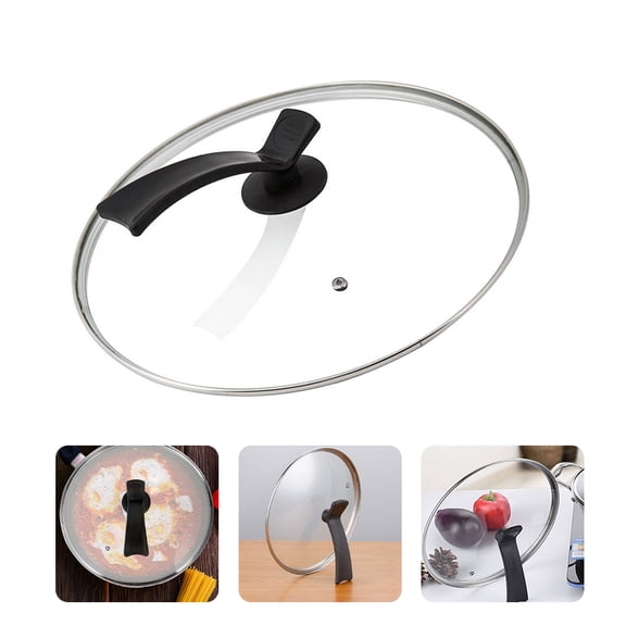 NutriChef Lid for 5 Quart Casserole - See-Through Tempered Glass Lids ...