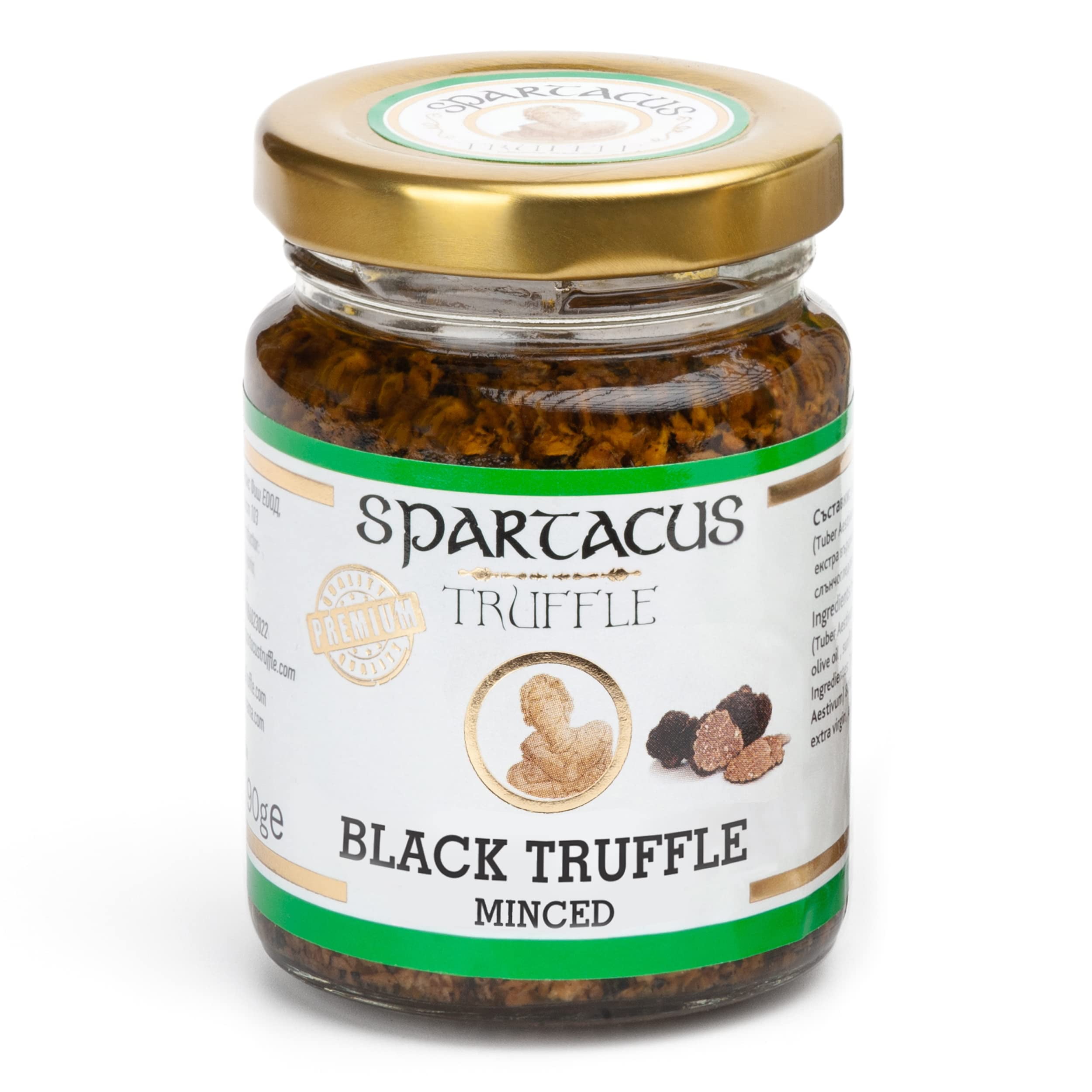 Spartacus Black Truffles Preserved TGF4 in Extra Virgin Olive Oil ...