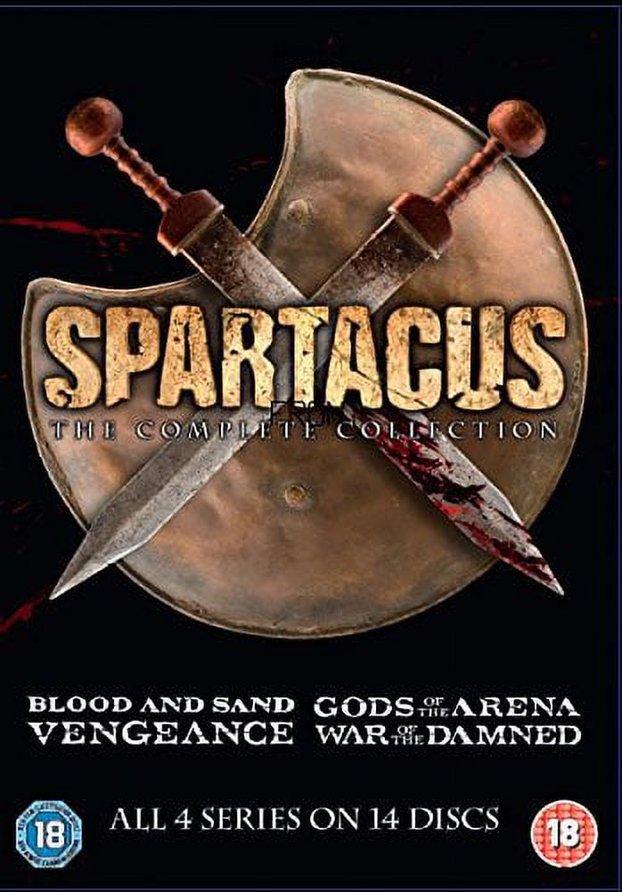 Spartacus: The Complete Collection - 14-DVD Boxset ( Spartacus: Blood ...