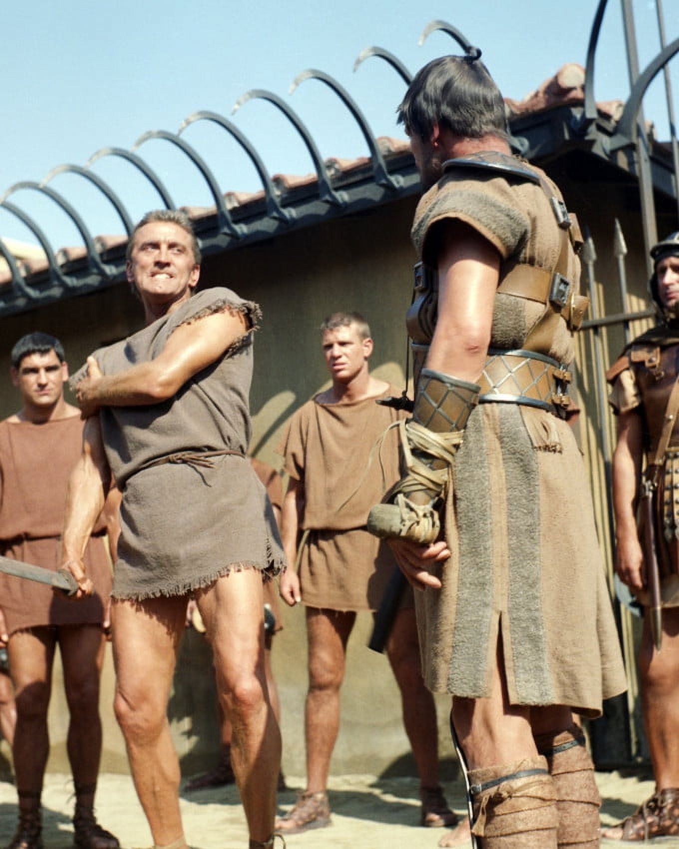 Spartacus Featuring Kirk Douglas, Charles Mcgraw 24X36 Classic ...