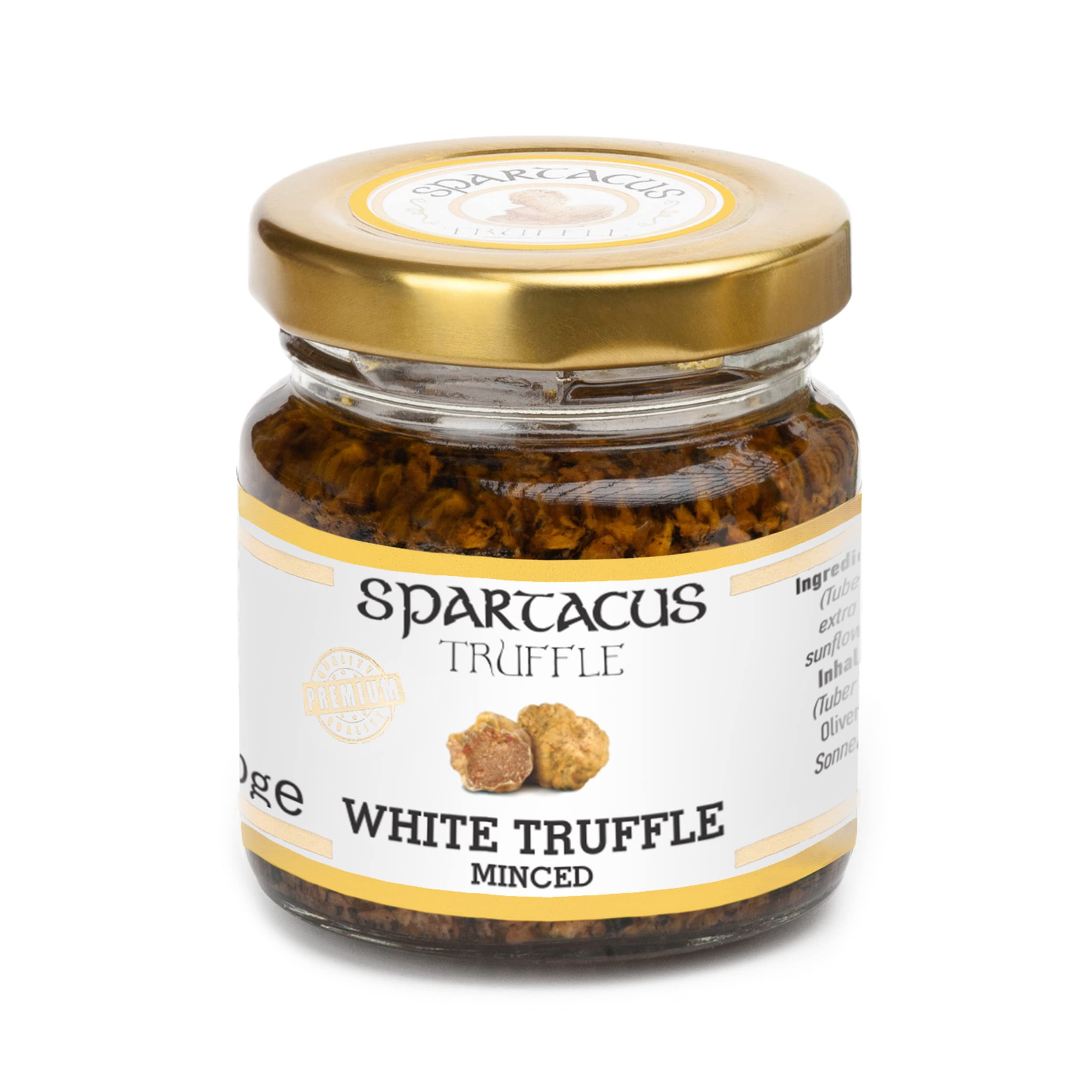 Spartacus White Truffle, Chopped, AKF18 Preserved in Extra Virgin Olive ...