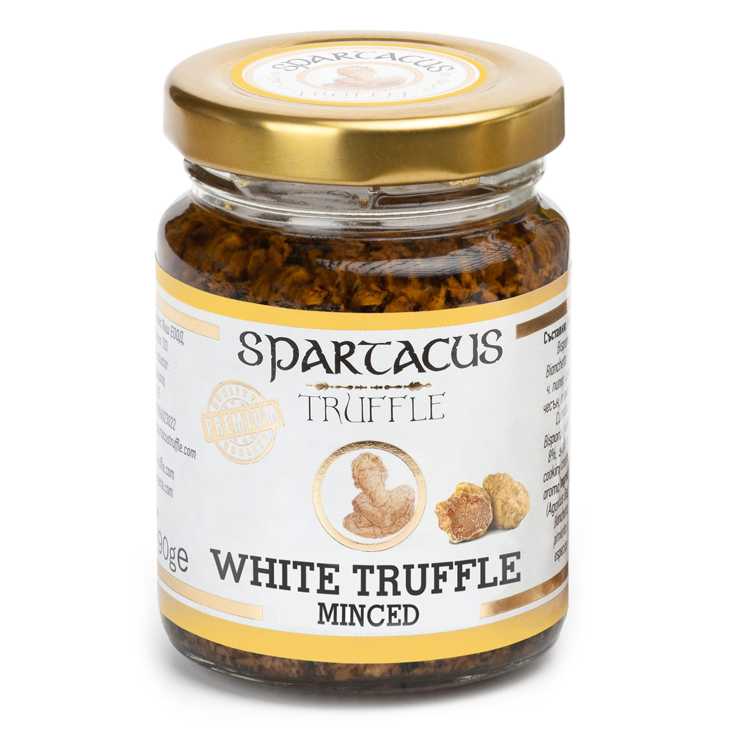 Spartacus White Truffle, Chopped, TSF6 Preserved in Extra Virgin Olive ...