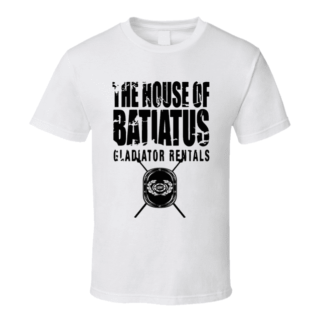 Spartacus inspired House of Batiatus Gladiator Rentals t-shirt Ancient ...