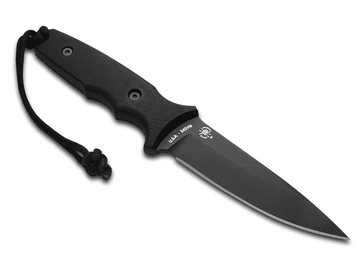 Spartan Blades Spartan Blades Harsey Tactical Trout Black (Nylon Sheath ...