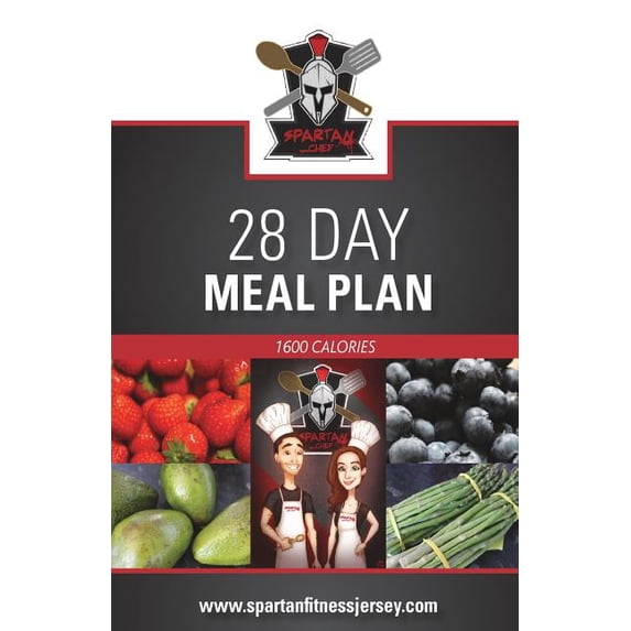 Spartan Chef - 28 Day Meal Plan - 1600 Calories: Spartan Chef - 28 Day ...