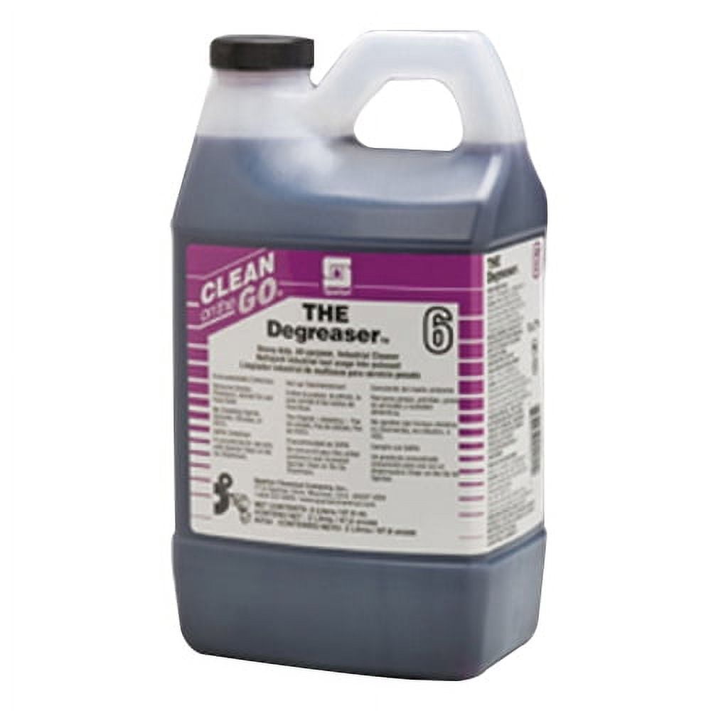 Spartan Chemical 473402 The Degreaser 2 Liter Industrial Degreaser ...