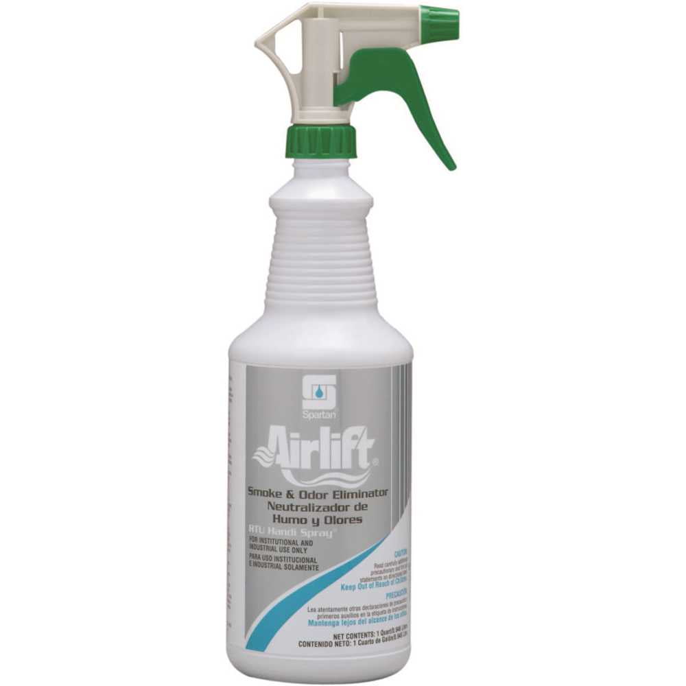 Spartan Chemical Co. 308603 Airlift Smoke & Odor Eliminator 1 Quart Air ...