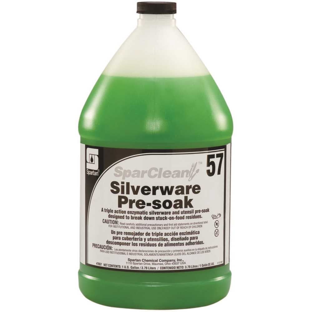 Spartan Chemical Co. 765704 SparClean 1 Gallon Silverware Pre-soak ...
