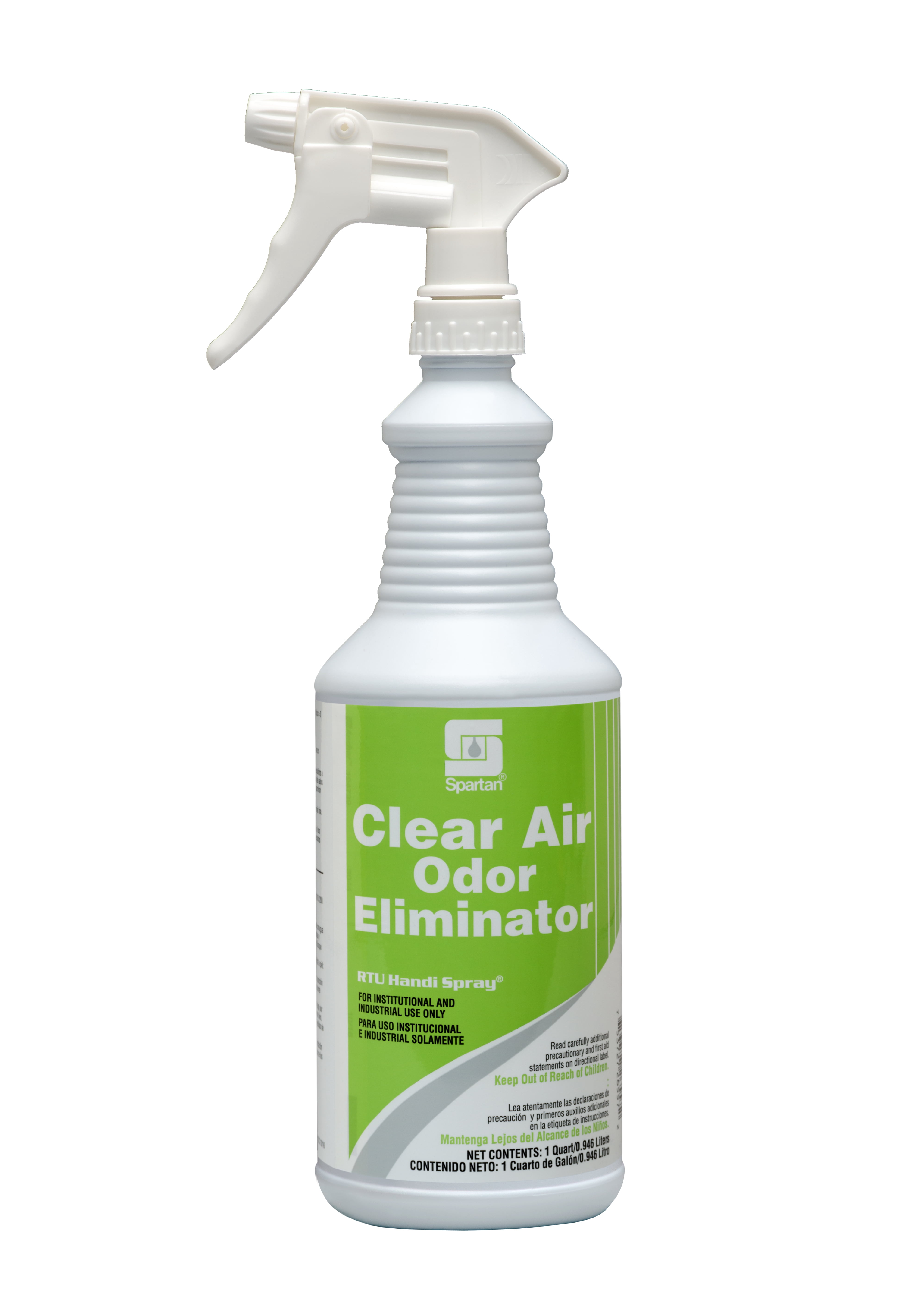 Spartan Clear Air Odor Eliminator RTU Handy Spray - Qt. , 12/cs ...