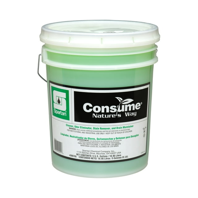 Spartan Consume Nature's Way Odor Eliminator - 5 Gal - Walmart.com