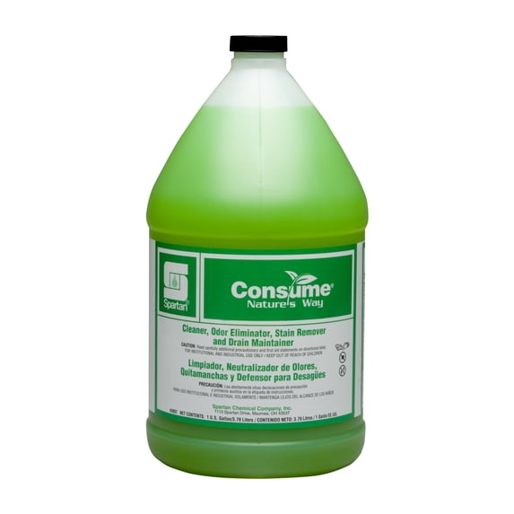 Spartan Consume Enzyme Nature's Way Cleaner Odor Eliminator Stain ...