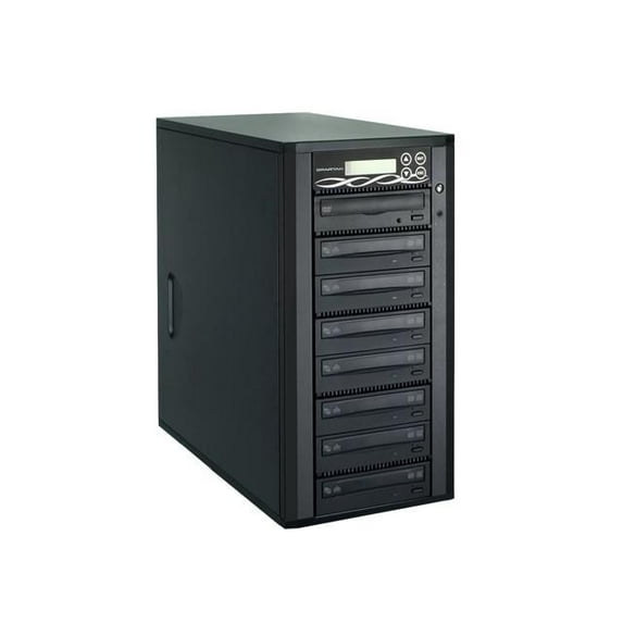 Spartan Edge 1 to 7 Target Multiple DVD/CD Disc Copy Tower Duplicator ...