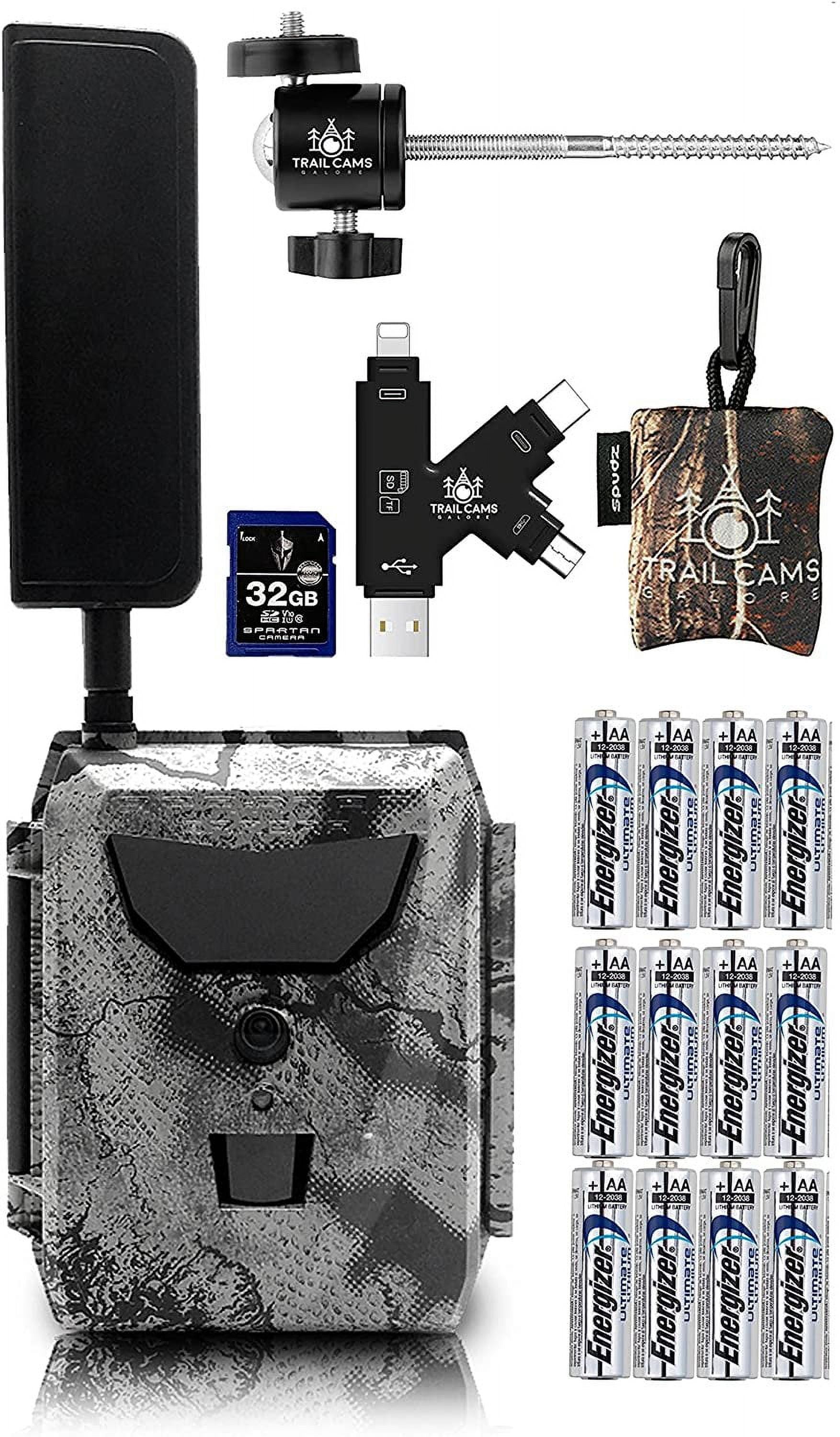 Spartan GoLive Next Generation Cellular Scouting Camera with Batteries ...