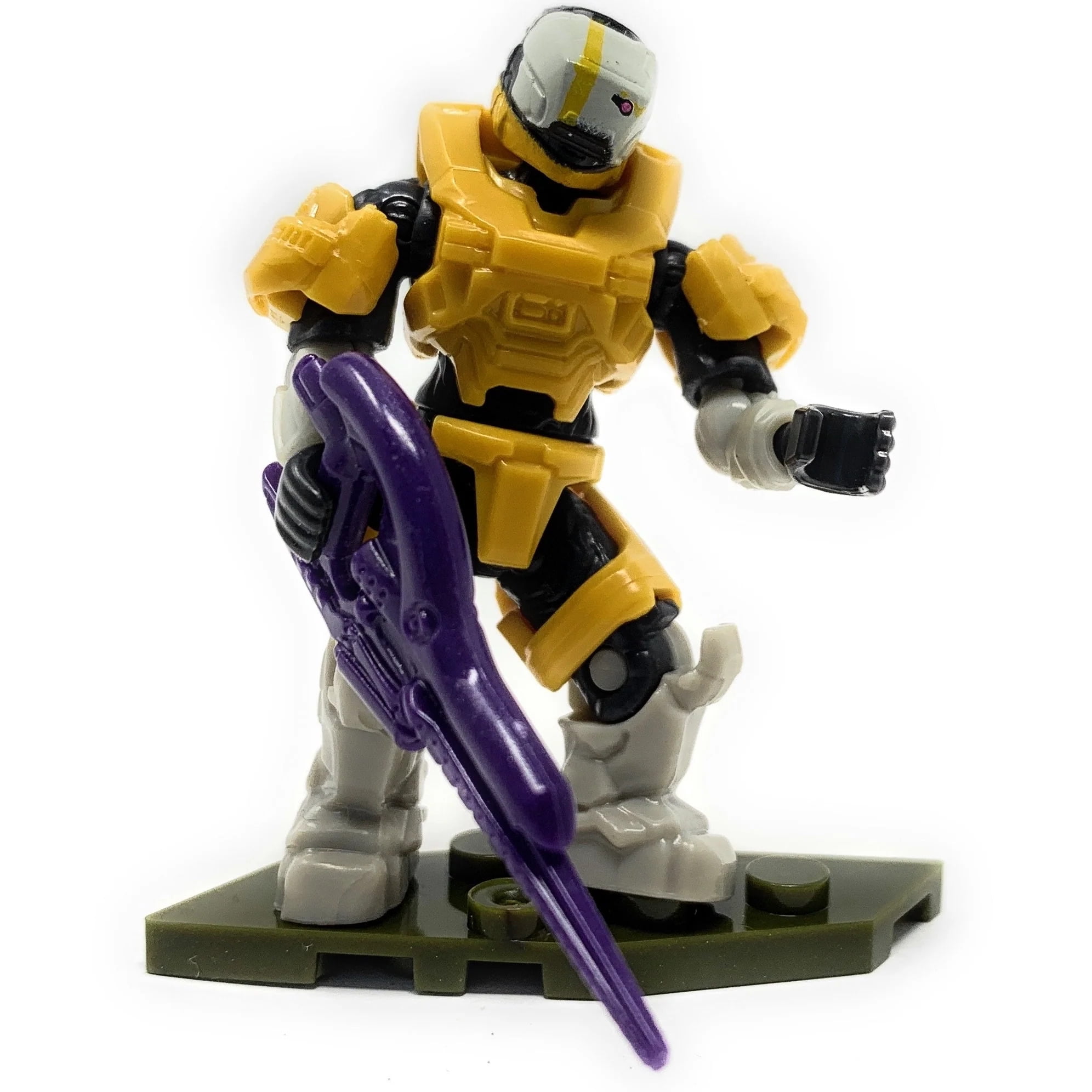 Spartan Gungir (Yellow) - Mega Construx Halo Micro Figure, Infinite ...