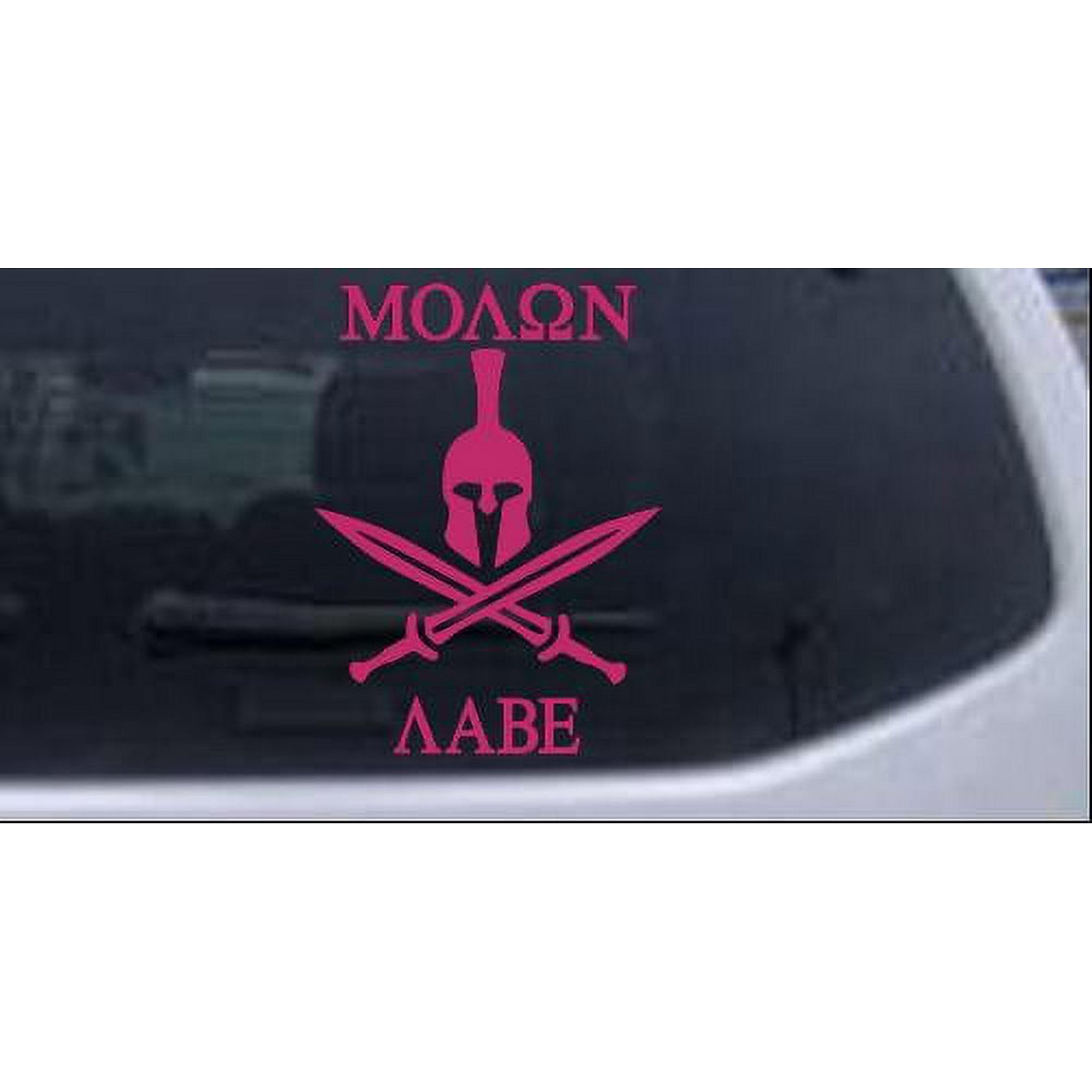 Molon Labe Window Decal