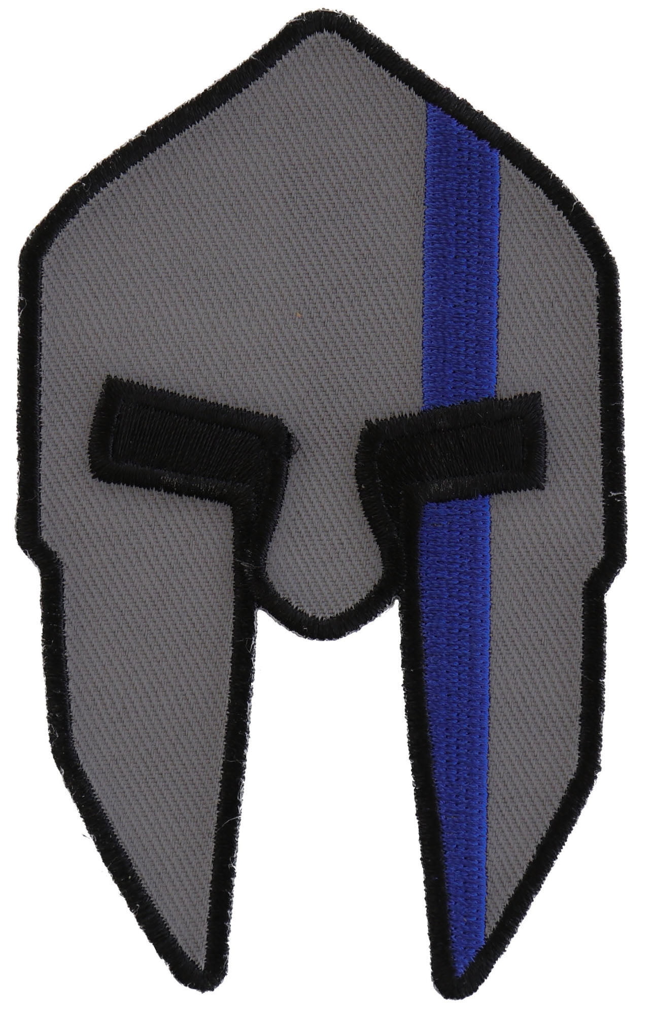 Spartan Helmet Patch with Blue Stripe - Walmart.com