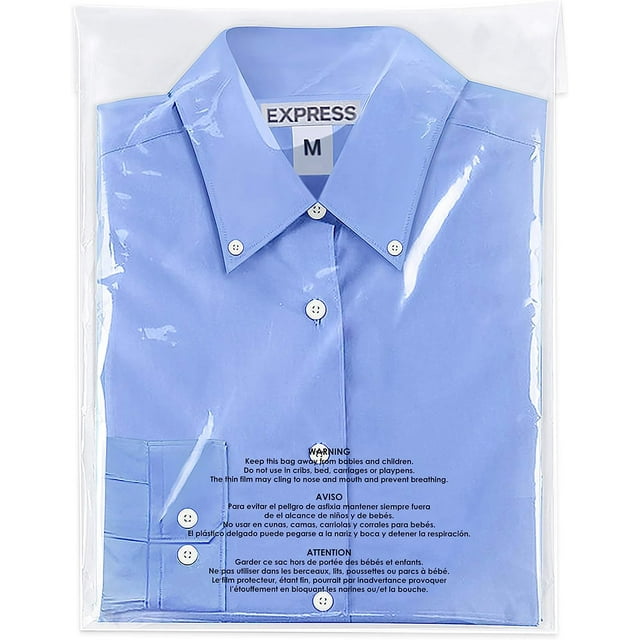 Spartan Industrial - 14” X 20” (100 Count) Self Seal Clear Poly Bags ...