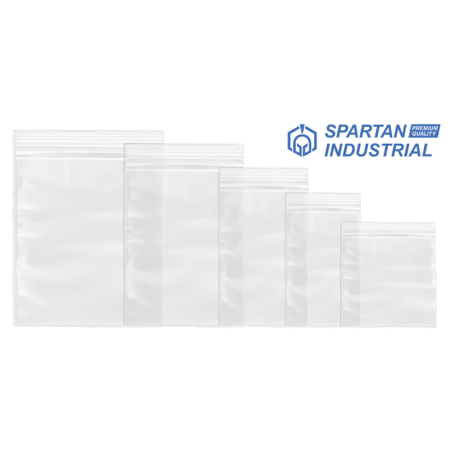 Spartan Industrial - 6” X 9” (100 Count) Quart Clear Reclosable Zip ...
