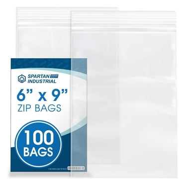 Spartan Industrial - 13” X 18” (500 Count) 2 Mil Clear Reclosable Zip ...