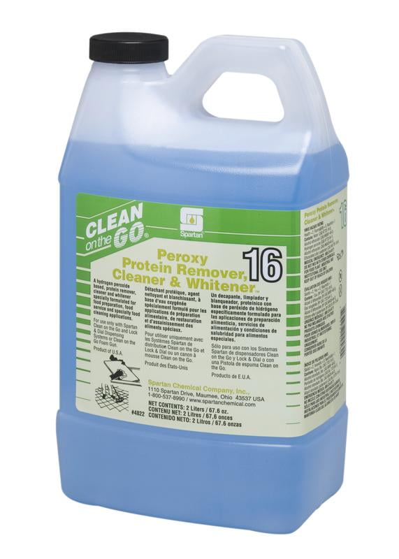 Spartan Peroxy Protein Remover, Cleaner & Whitener 16 - 2 L , 4/cs ...