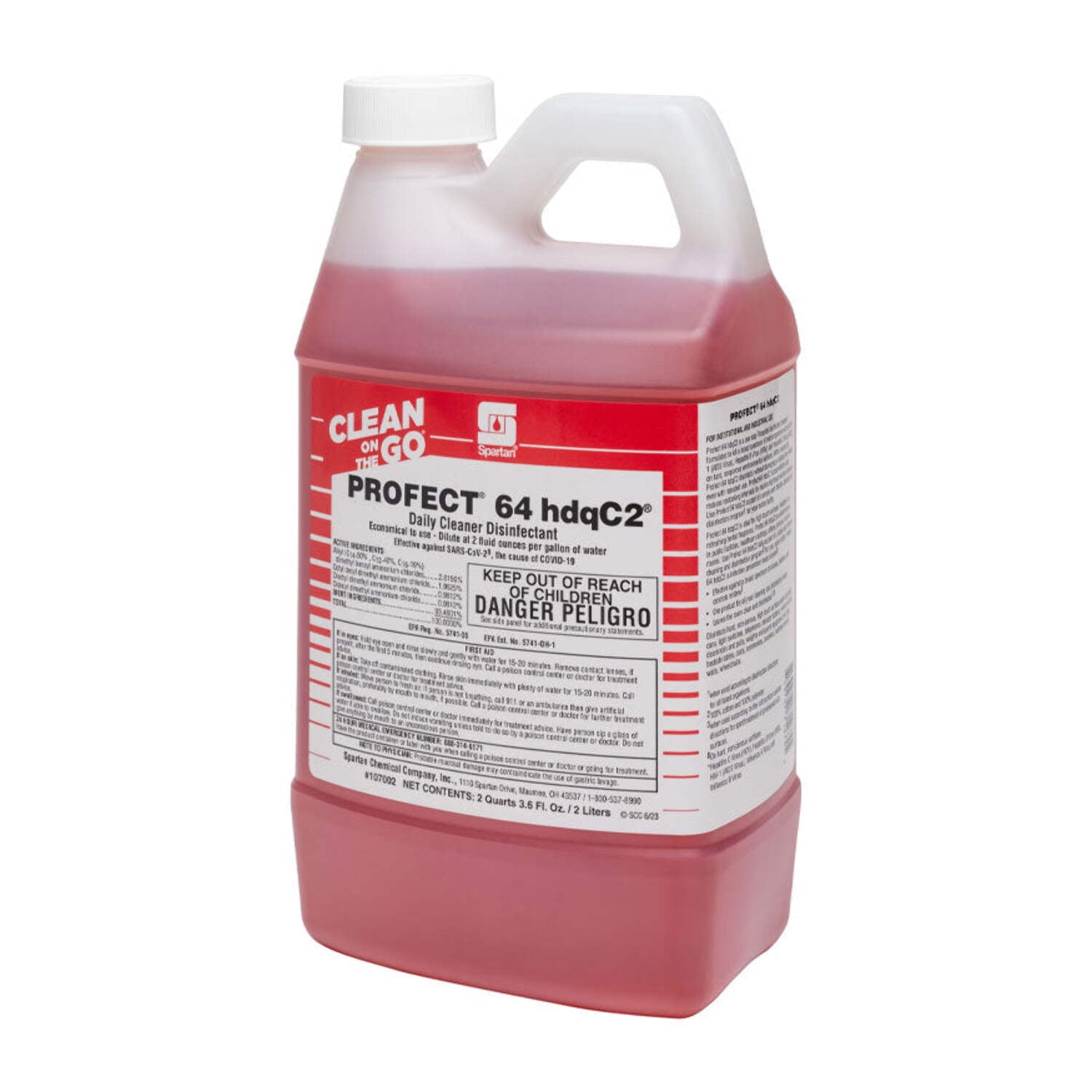 Spartan Profect® 64 HDQC2® Disinfectant Cleaner - Walmart.com