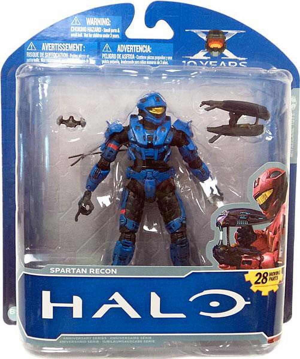 Spartan Recon Action Figure Blue 10th Anniversary Series 1 Advance ...