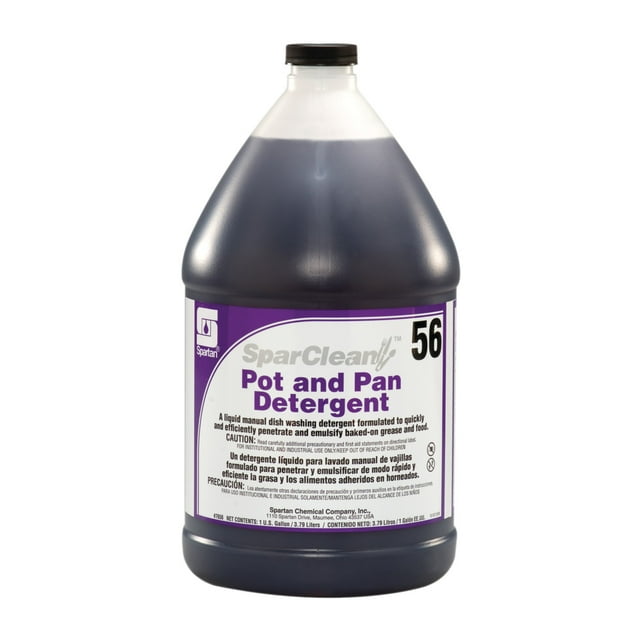 Spartan SparClean Pot & Pan Detergent 56 - Gal. , 4/cs - Walmart.com