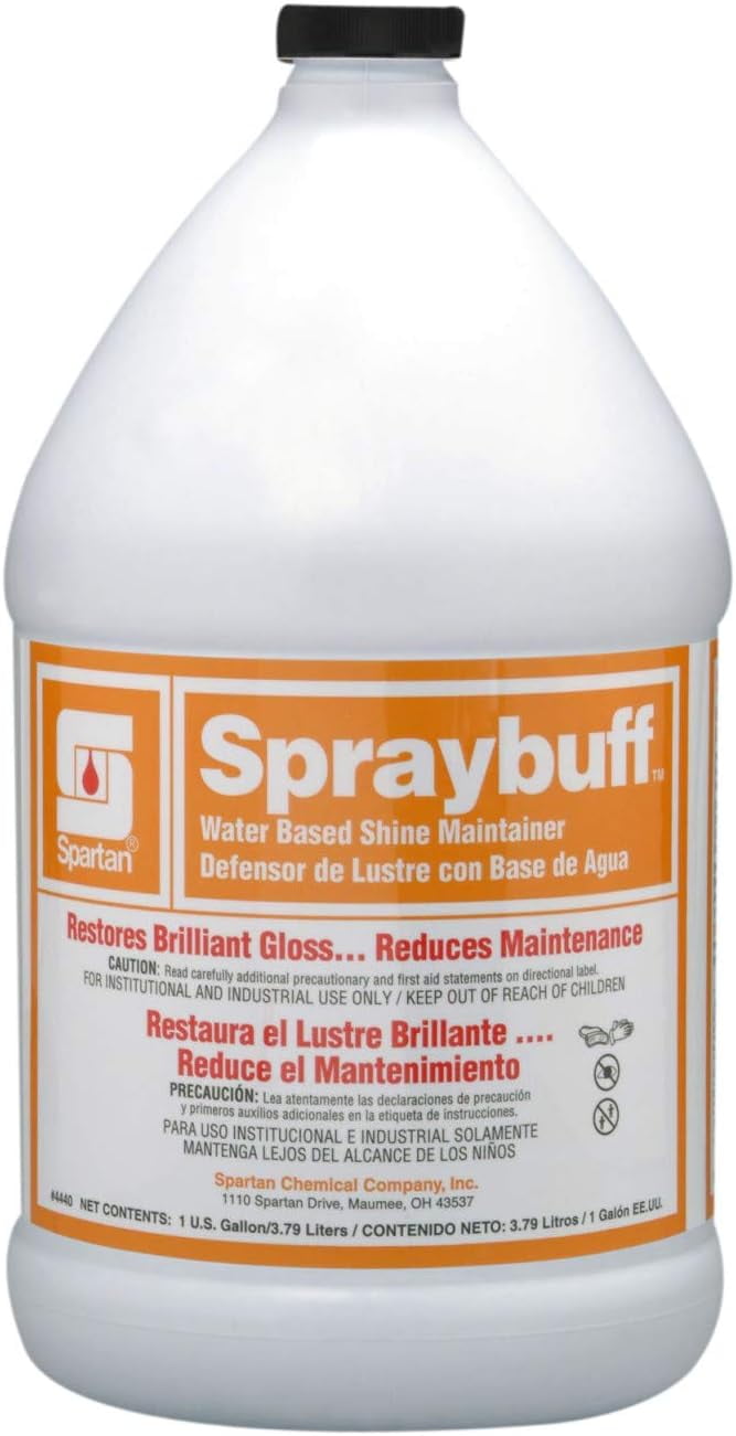 Spartan Spraybuff Floor Care - Gal, 4/cs - Walmart.com