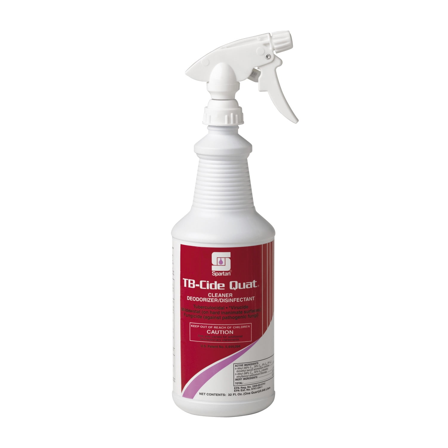 Spartan TB-Cide Quat RTU Handi Spray Cleaner - Qt. , 12/cs - Walmart ...
