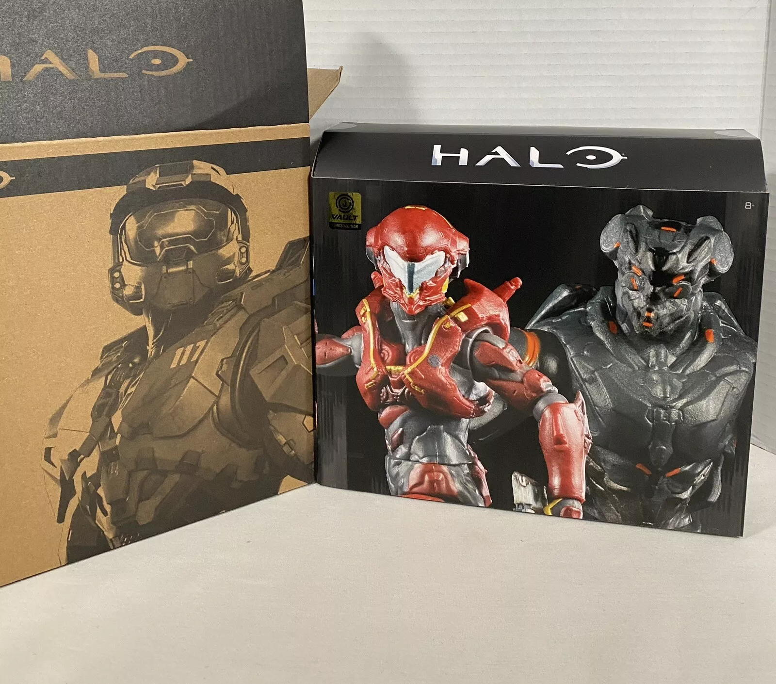 Spartan Vale & Promethean Soldier figure 2 Pack Jazwares 1:18 4" World ...