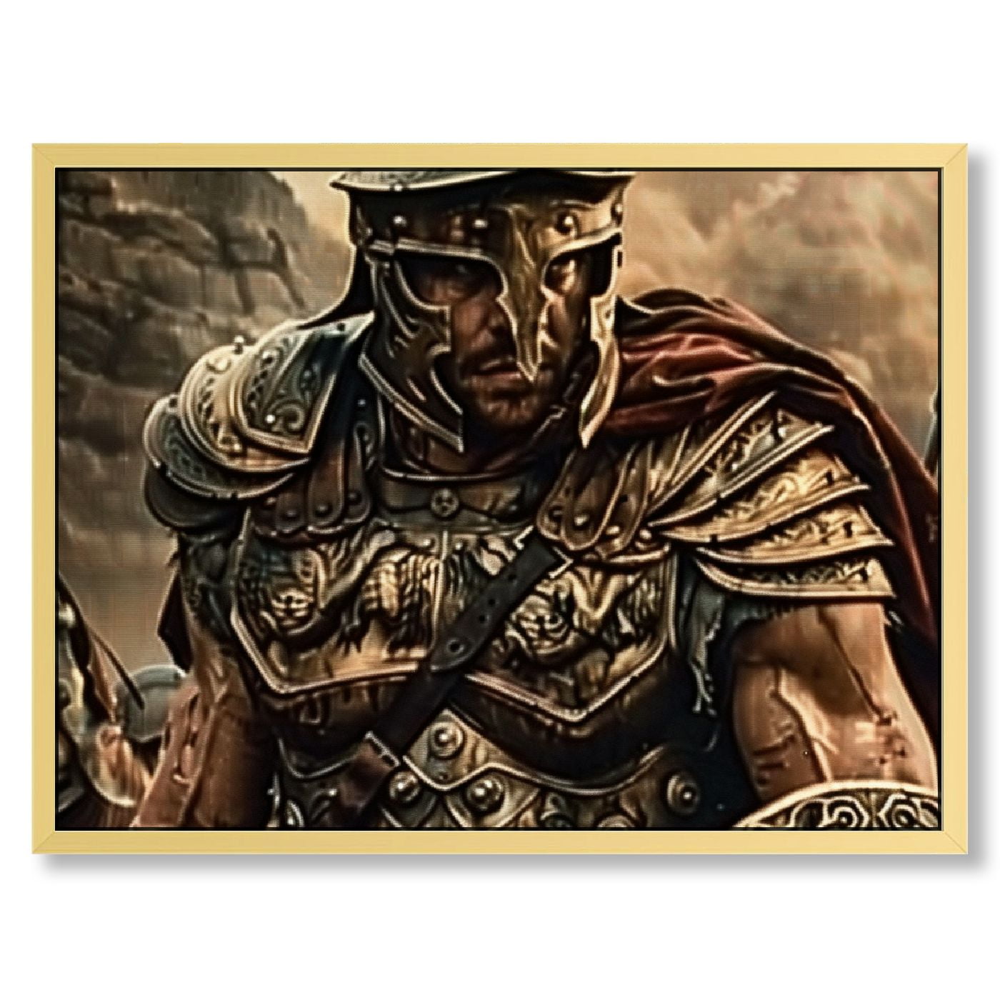 Spartan Warrior Poster Modern Canvas Wall Art Decor Aesthetic Poster ...