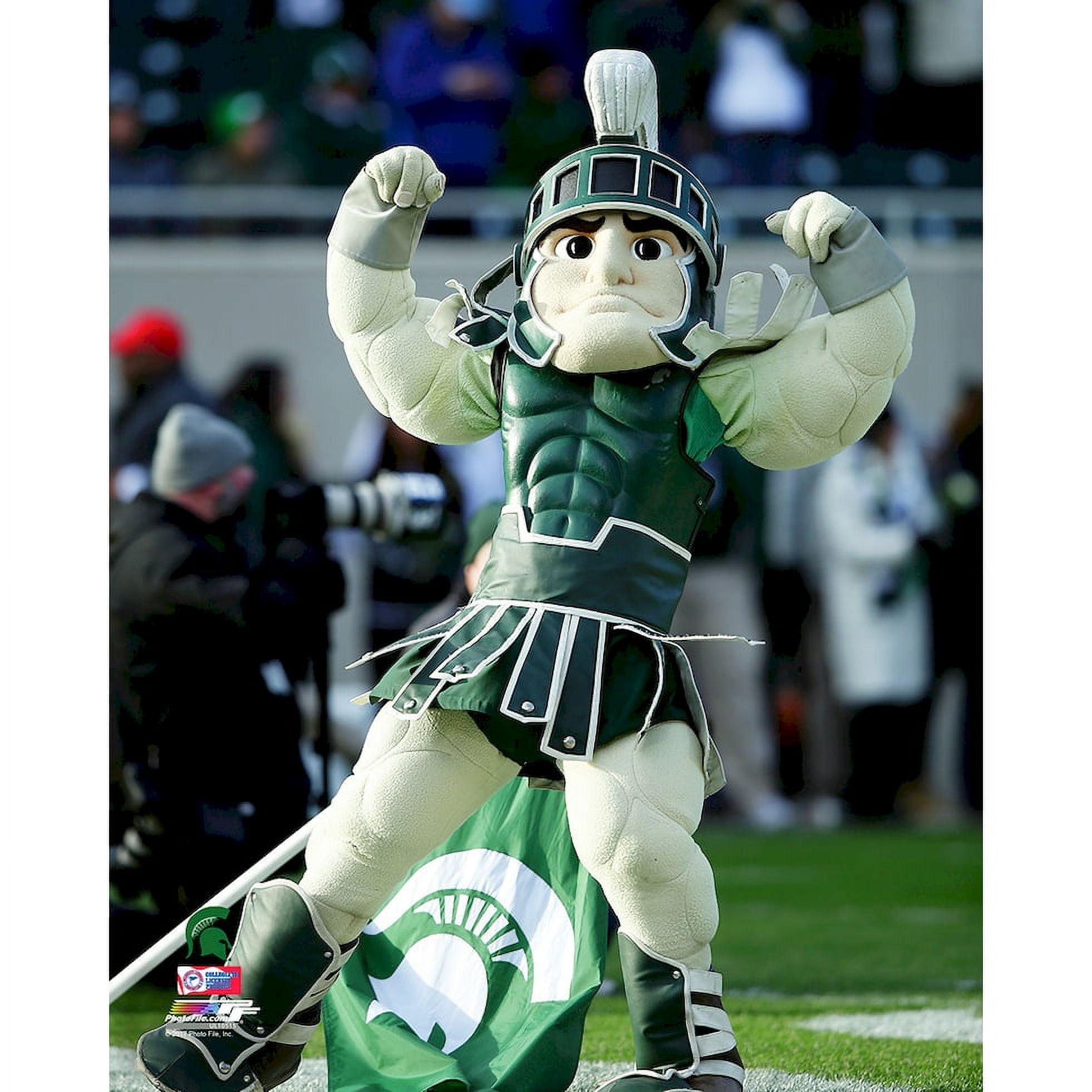 Sparty, The Michigan State University Spartans Mascot 2015 16"x20 ...