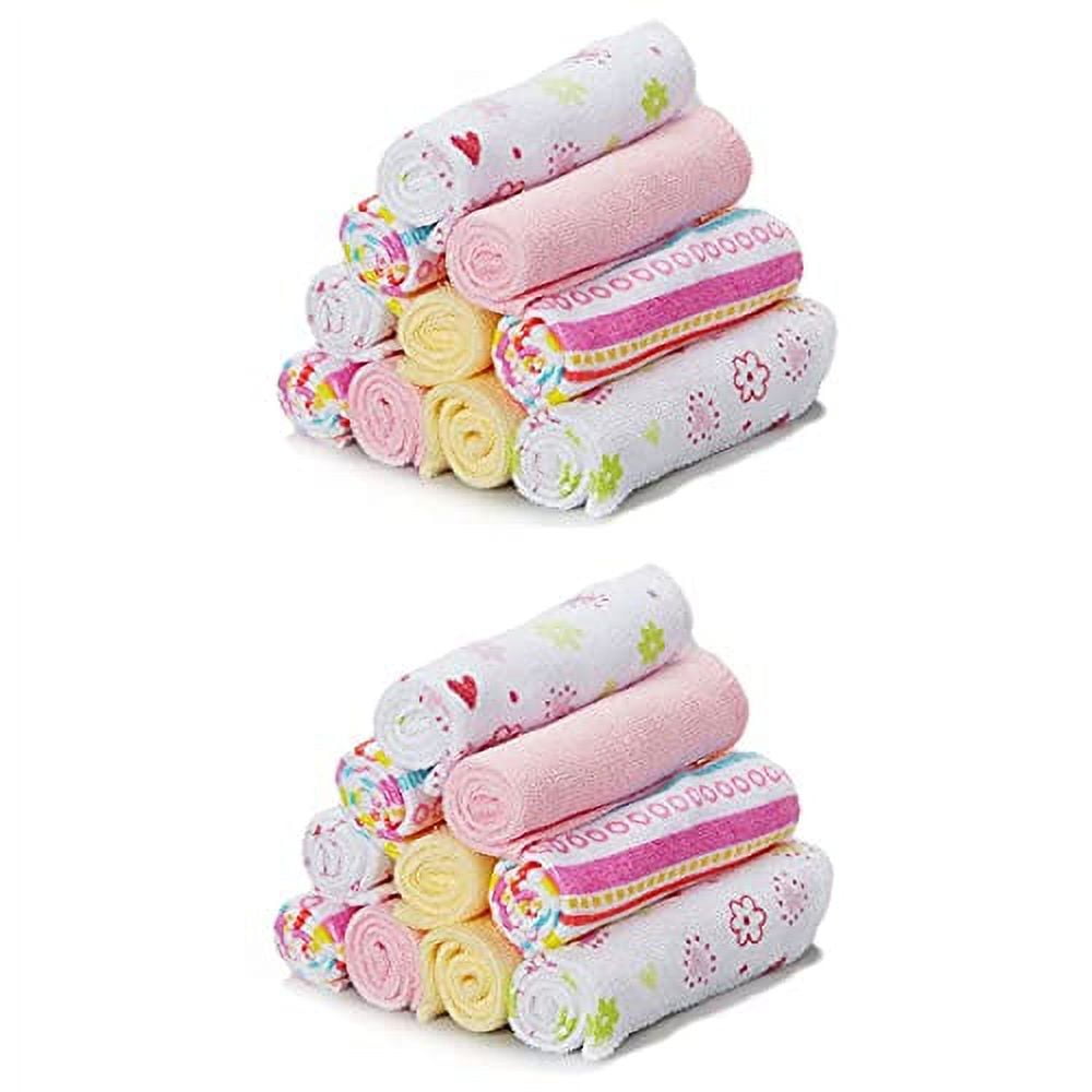 Spasilk Washcloth Wipes Set .. for Newborn Boys & .. Girls, Soft Terry ...