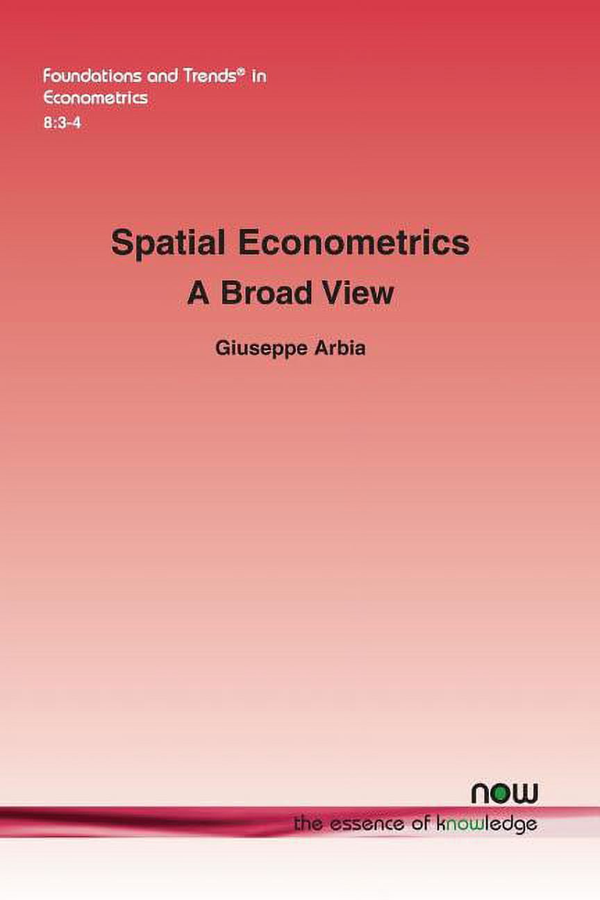 Spatial Econometrics: A Broad View (Paperback) - Walmart Business Supplies