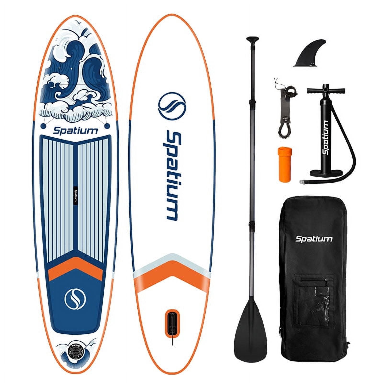 Spatium SUP Paddle Board Inflatable Stand Up Paddle Board with Backpack ...
