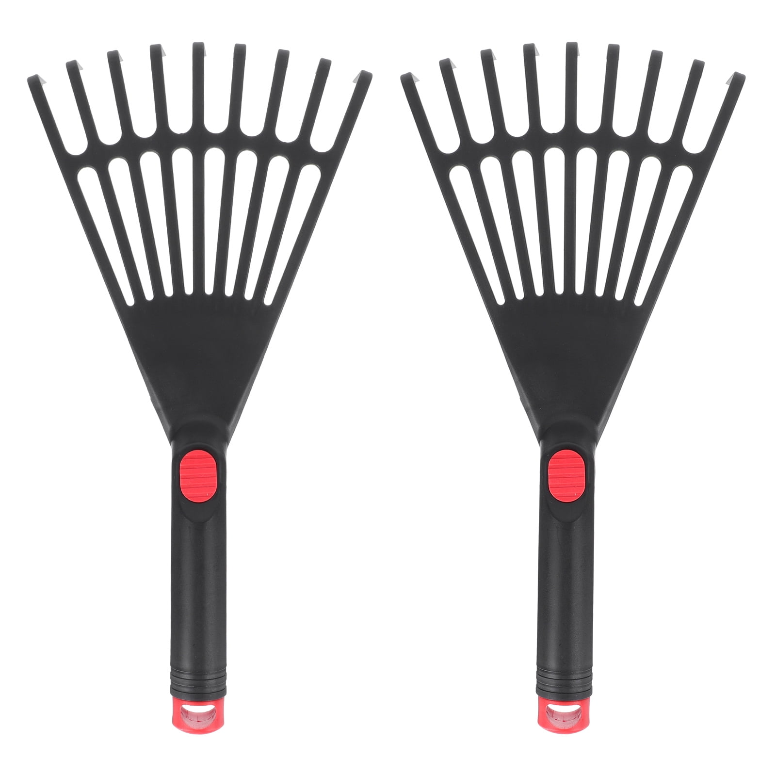 Spatiy 2Pcs Gardening Grass Rakes Agricultural Rakes Plowing Grass ...