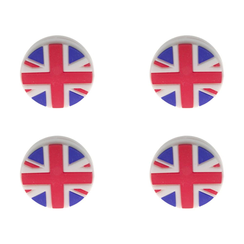 Spatiy 4 Silicone Tennis Vibration Dampeners UK Flag Pattern Tennis ...