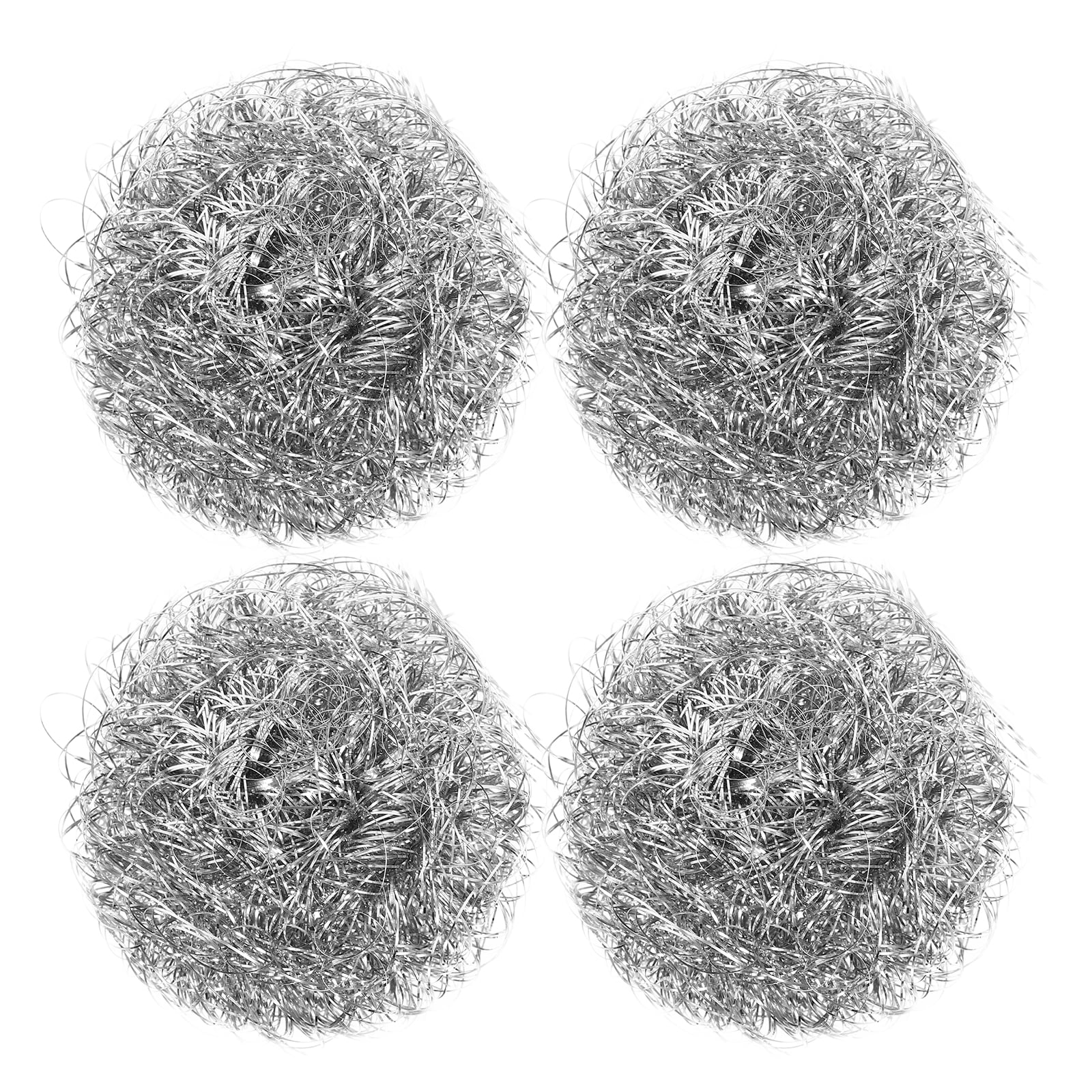 Spatiy 4pcs Stainless Steel Scourer Kitchen Cleaner Scrubbing Scour ...