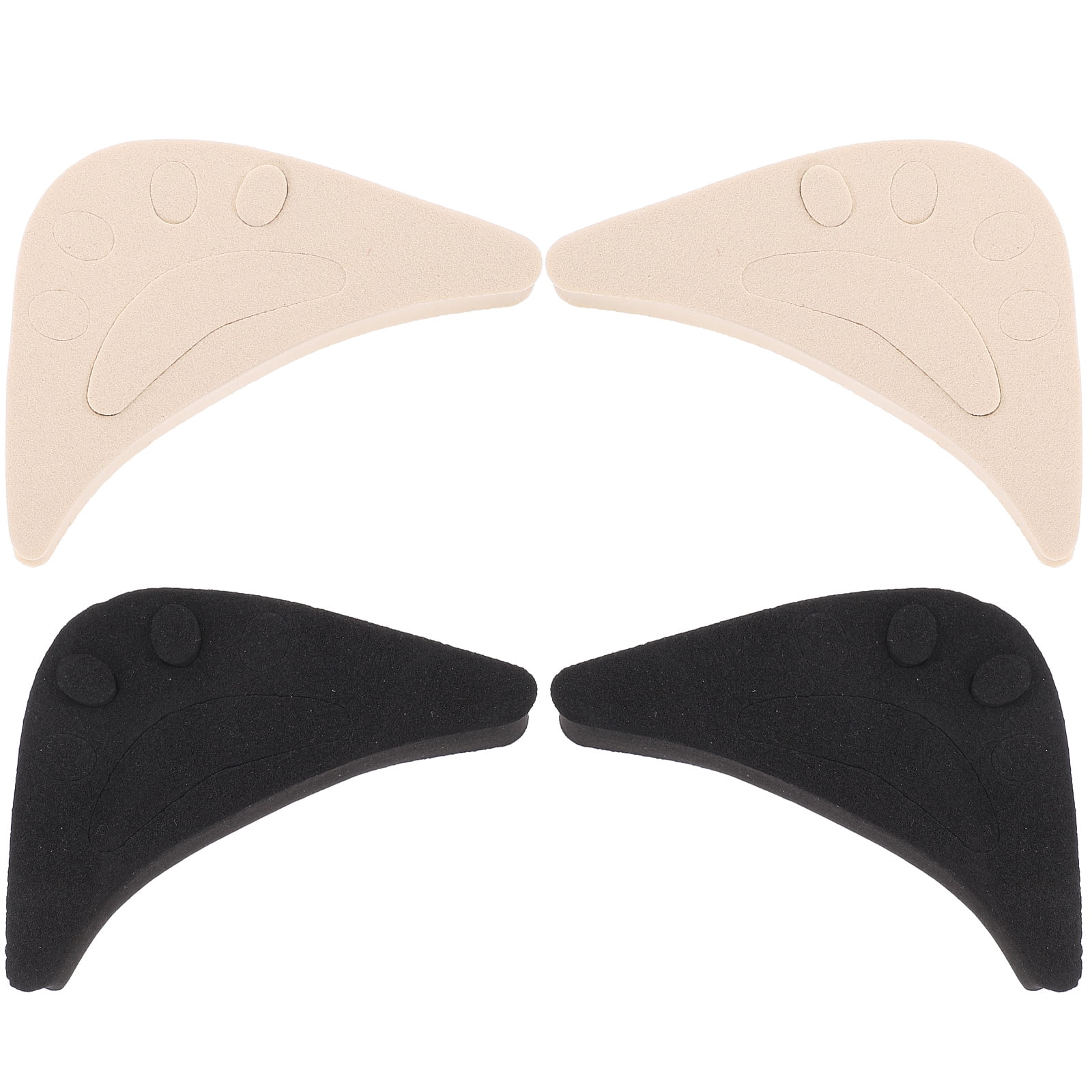 Spatiy 4pcs Toe Filler Inserts High Heel Toe Plug Pads Adjustable Big ...