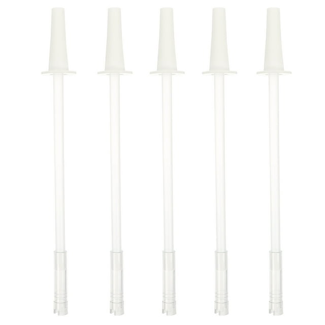Spatiy 5 Sets of Big Belly Cup Straw Replaceable Water Bottle Straw ...