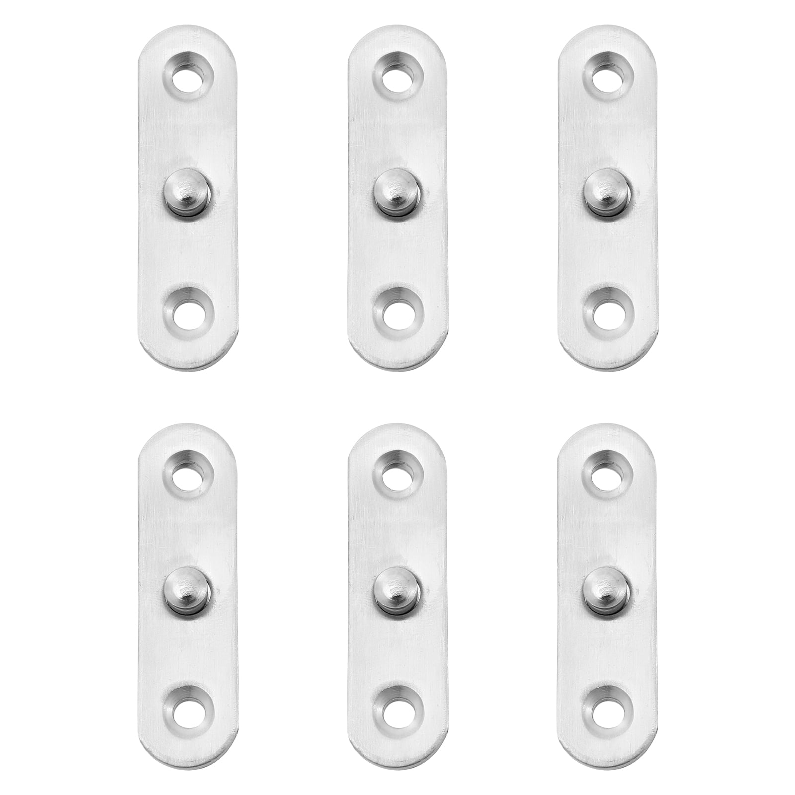 Spatiy 6pcs Door Window Pivot Hinges Rotating Hidden Hinges Stainless ...