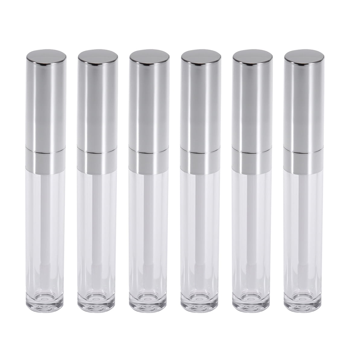 Spatiy 6pcs Lipstick Tubes with Wand Refillable Lip Balm Container ...