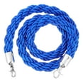 Spatiy Blue Crowd Control Stanchion Rope Queue Divider 1.5m Twisted ...