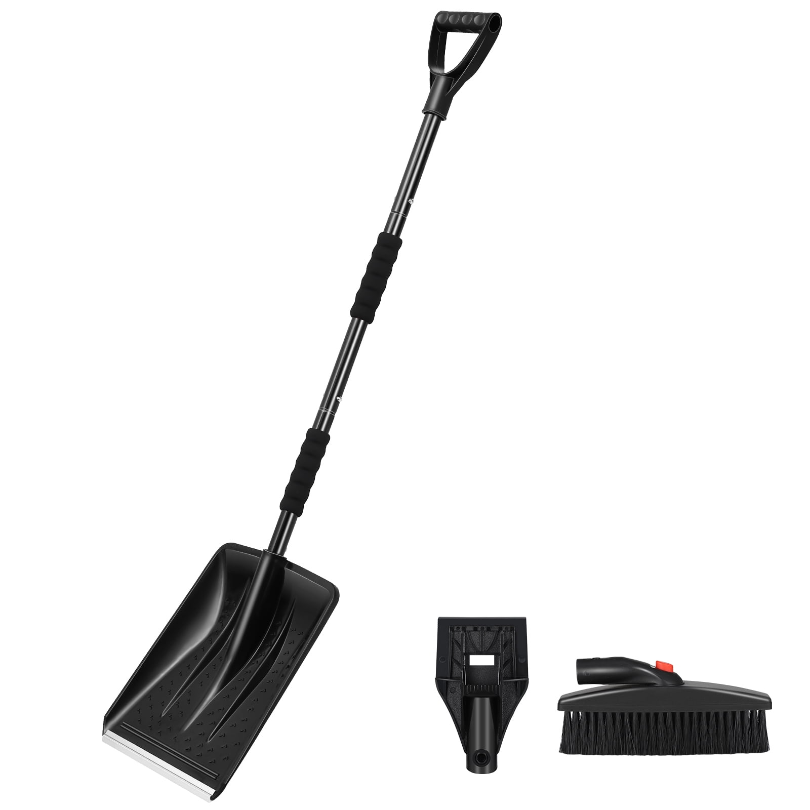 Spatiy Collapsible Snow, 42. 1- Inch Snow Clearing Road with, Scraper ...