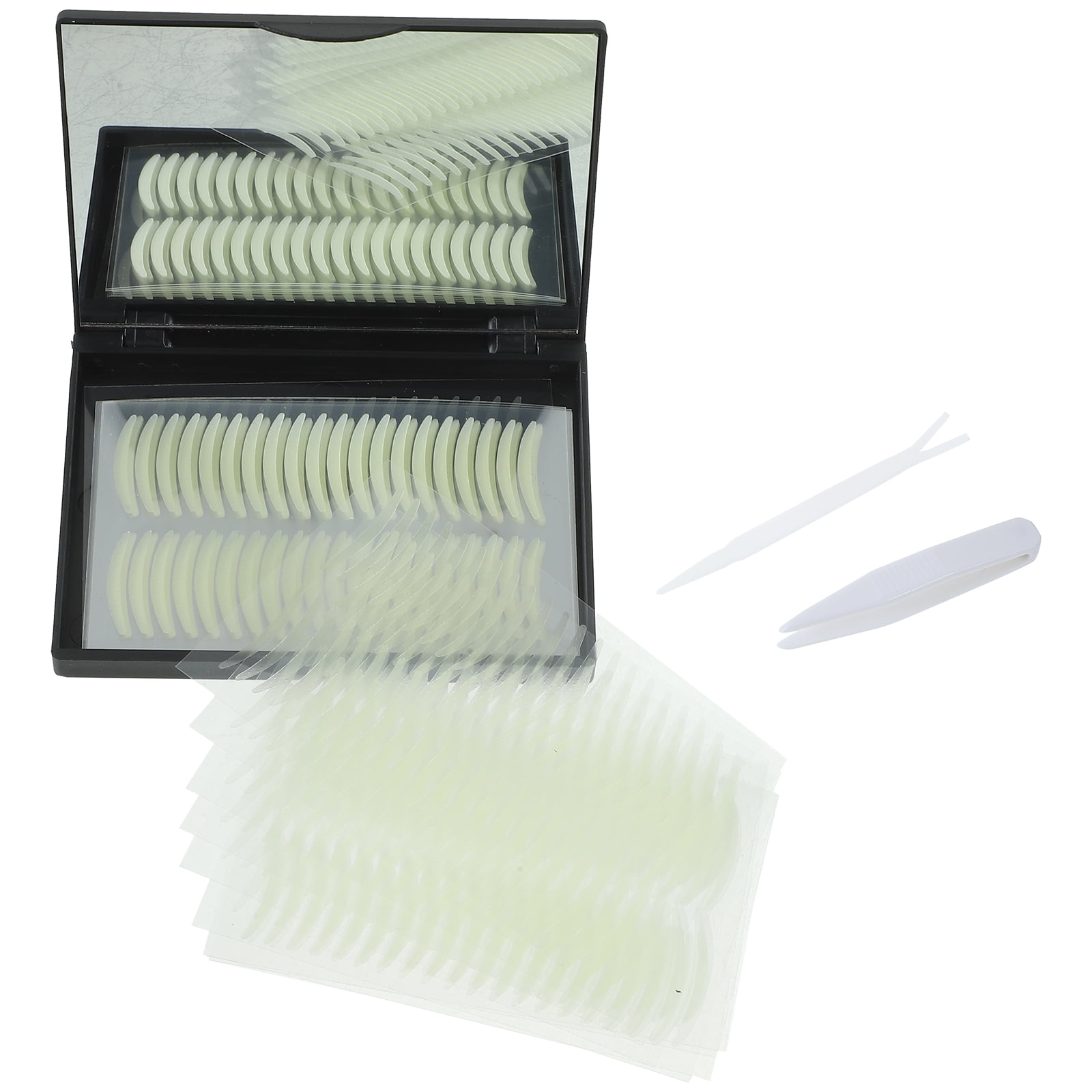 Spatiy Double Eyelid Tape Self- Adhesive Eyelid Stickers with Mirror ...